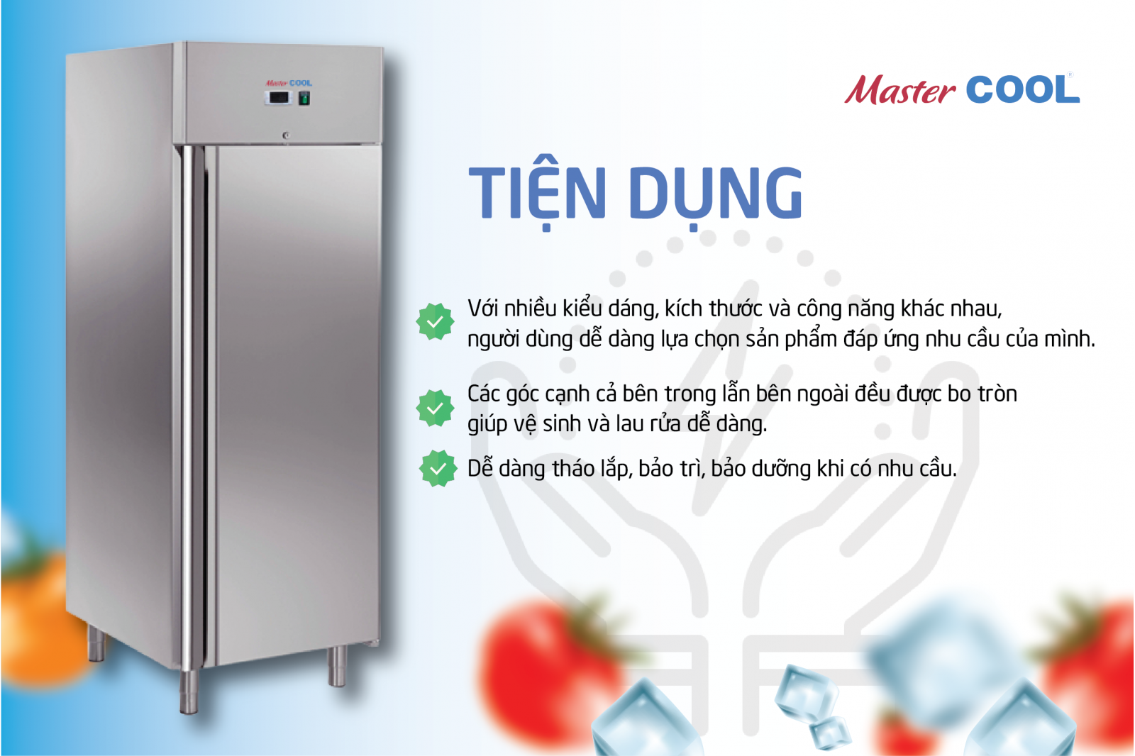 Thiết bị lạnh MasterCOOL – thành viên không thể thiếu trong căn bếp ...